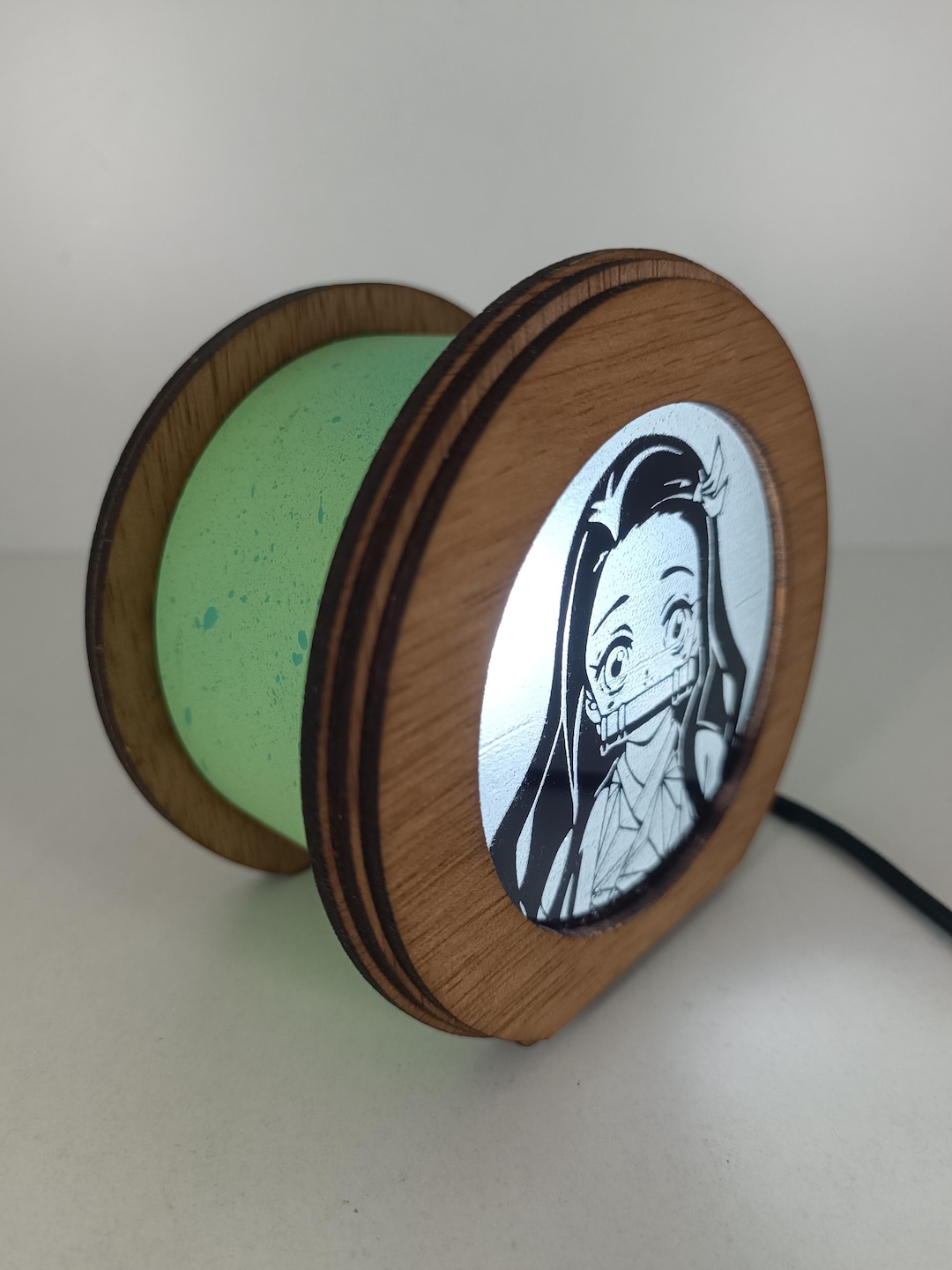 Nezuko Anime Touch Lamp, Anime Night Light, Shadow Box, Dragon Lightbox ...