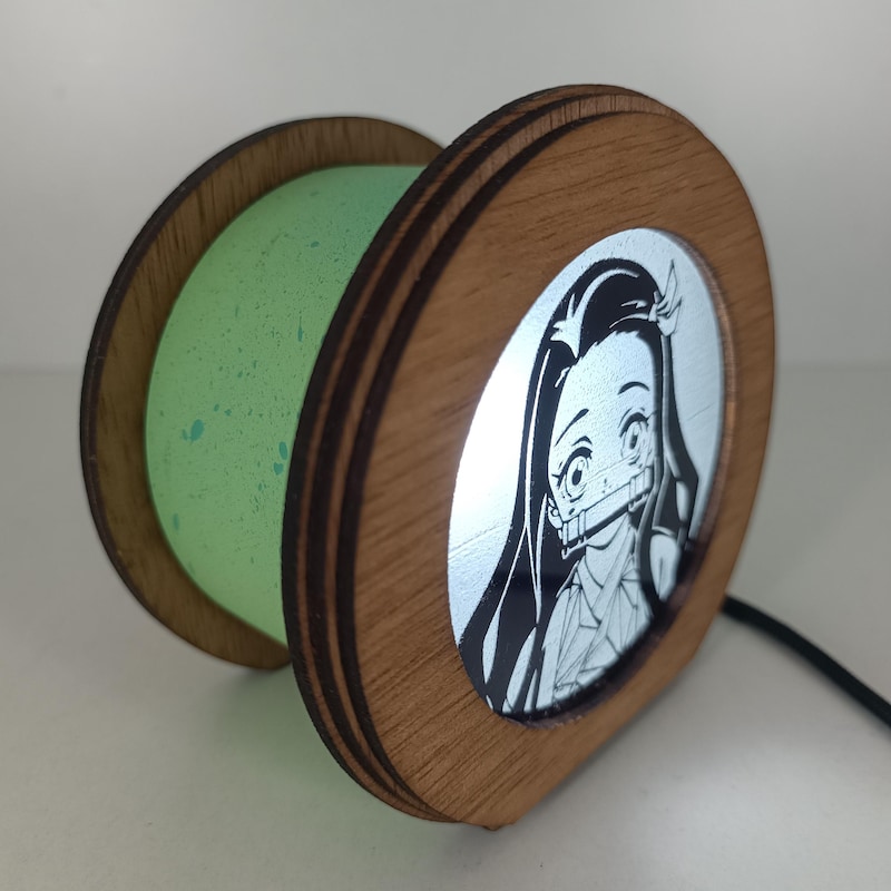 Demon Slayer Lamp - Etsy