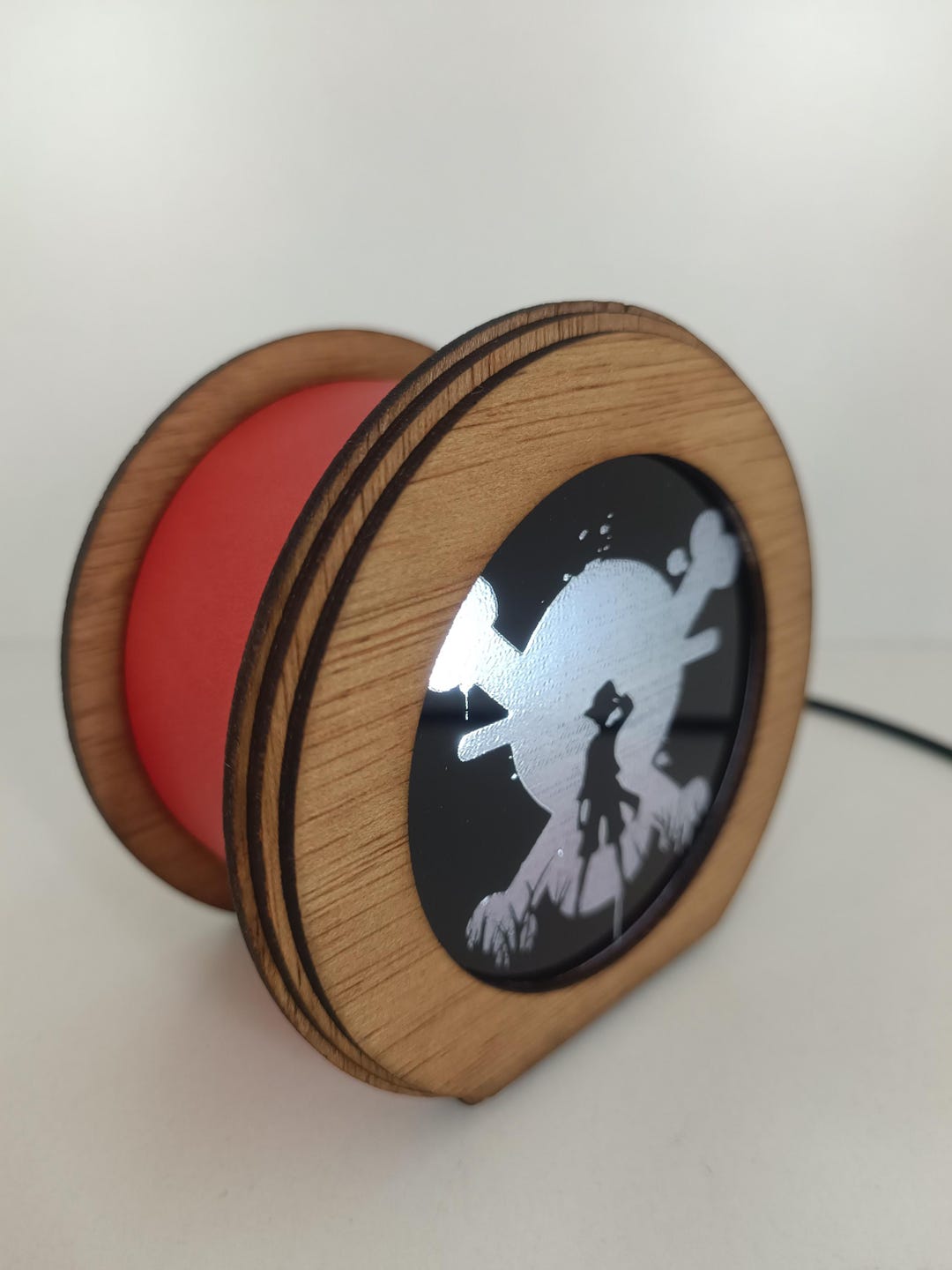 Anime Touch Lamp, Pirate Anime Night Light, Shadow Box, Dragon Lightbox ...