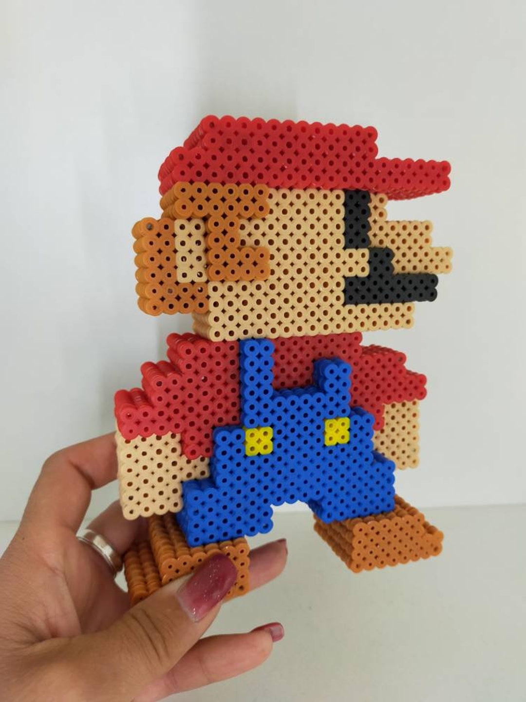 Lámpara Mario Bros Estrella 3D Arcade Videojuegos Pixelart - Etsy