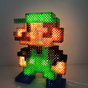 Lámpara Mario Bros Estrella 3D Arcade Videojuegos Pixelart - Etsy UK