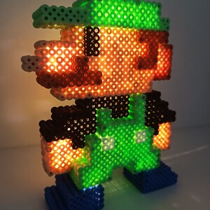 Lámpara Mario Bros Estrella 3D Arcade Videojuegos Pixelart - Etsy UK