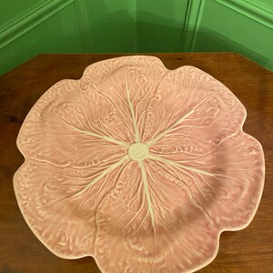 Bordallo Cabbage Pink 12 Dinner Plates Set of 4 - Etsy