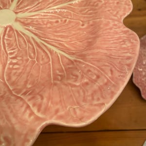 Bordallo Cabbage Pink 12 Dinner Plates Set of 4 - Etsy