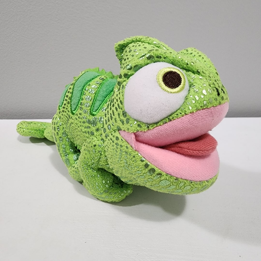 Disney Princess Tangled Rapunzel Movie Pascal Plush Stuffed Animal ...