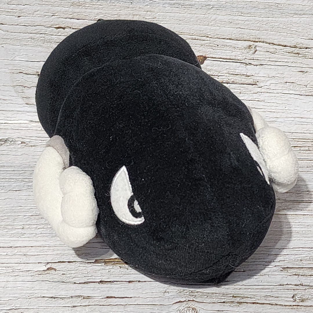Super Mario Bros 10 Bullet Bill Plush Doll Nintendo - Etsy