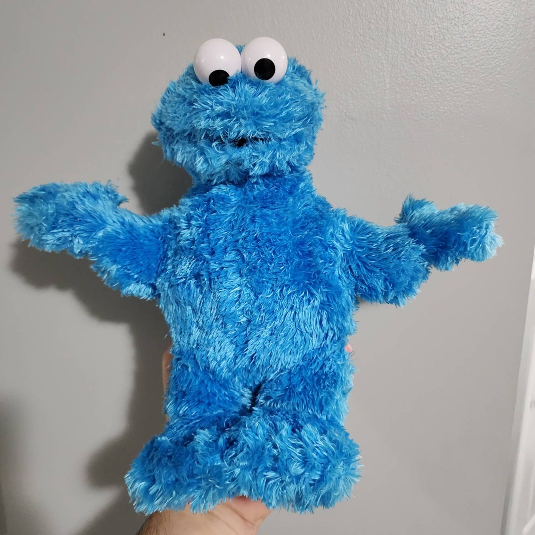 Sesame Street Cookie Monster Plush Toy Muppets Soft Doll - Etsy