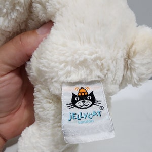 Jellycat Bashful White Bunny Rabbit Plush Stuffed Animal Med 12 Inch - Etsy