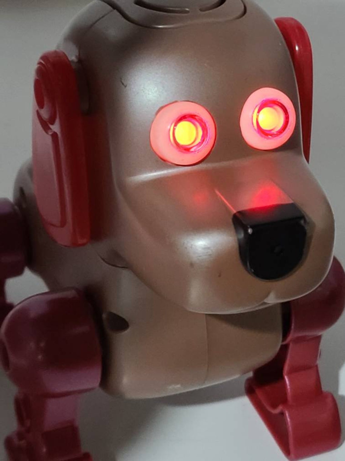 Vintage Dsi Toys Data Dawg Robotic Toy Puppy | Etsy