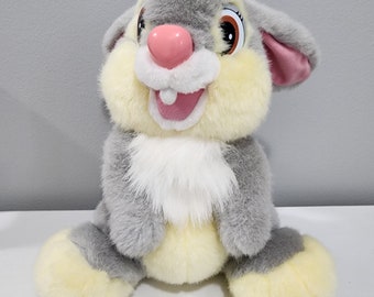 Rare Vintage Plush Stuffed Animal Walt Disney THUMPER Small Plush New ...