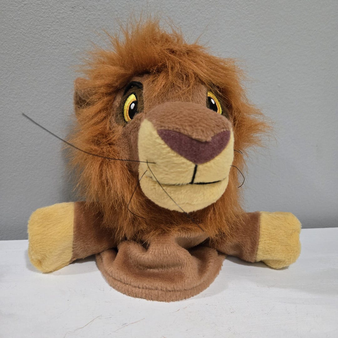 Lion King Simba Reversible Plush Hand Puppet - Etsy
