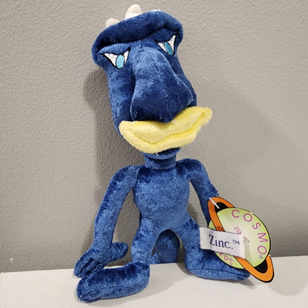 Alien Blue Wally Zinc Cosmo Critters 8 Stuffed Plush Beanbag Toy With ...