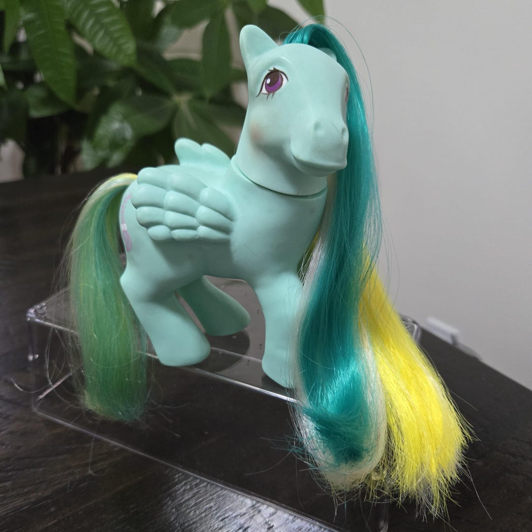 My Little Pony G1 MLP Brush n Grow BRAIDED BEAUTY Beautiful, Tail ...