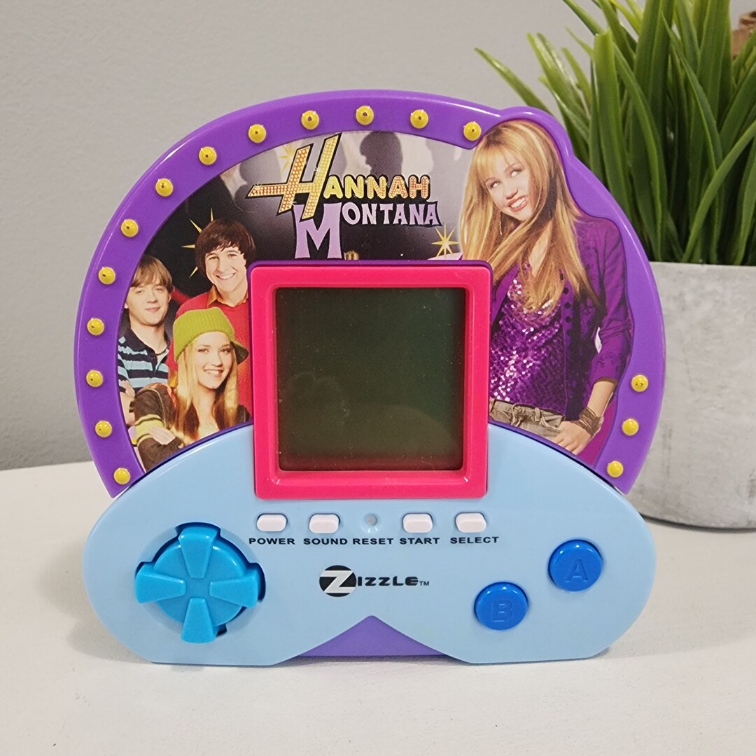Hannah Montana Miley Cyrus Handheld Electronic Game Zizzle Y2K Toys - Etsy