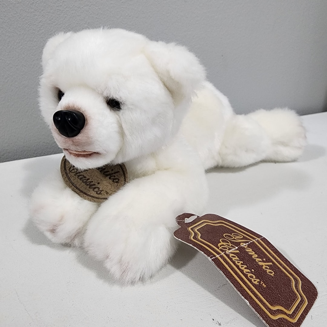 Russ Berrie Yomiko Classic Polar Bear Cub Stuffed Animal 11” NWT - Etsy
