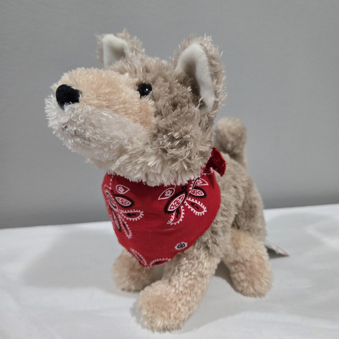 NWT Douglas Cuddle Toy Trickster Coyote Plush 7” Stuffed Animal 4069 ...