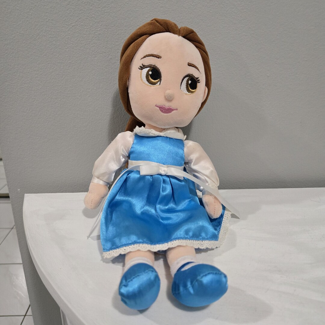 Beauty and the Beast Disney Princess Belle 12 Inch Plush Doll - Etsy