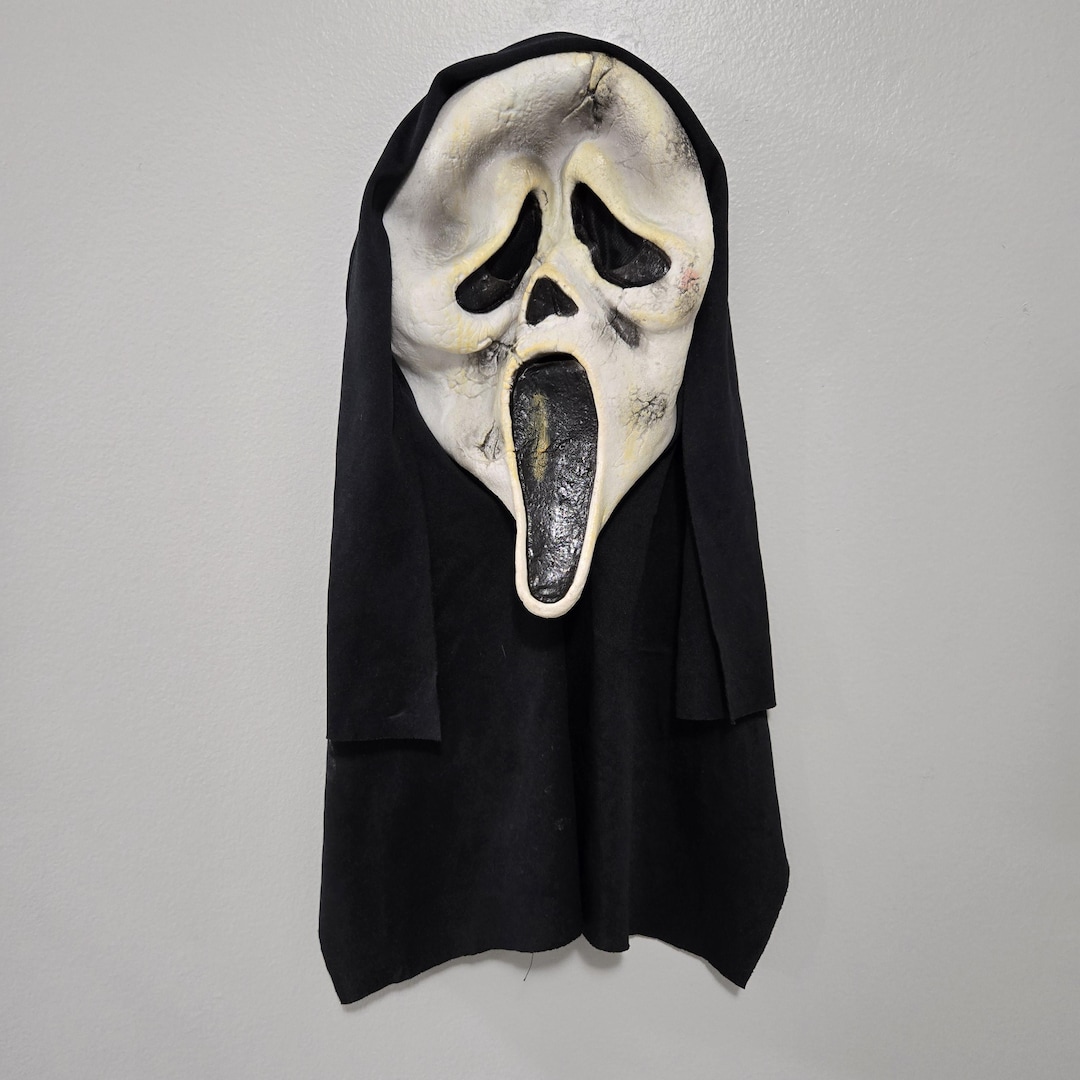 Ghost Face Zombie Scream Mask Fun World Billy Loomis Scream 6 Halloween ...