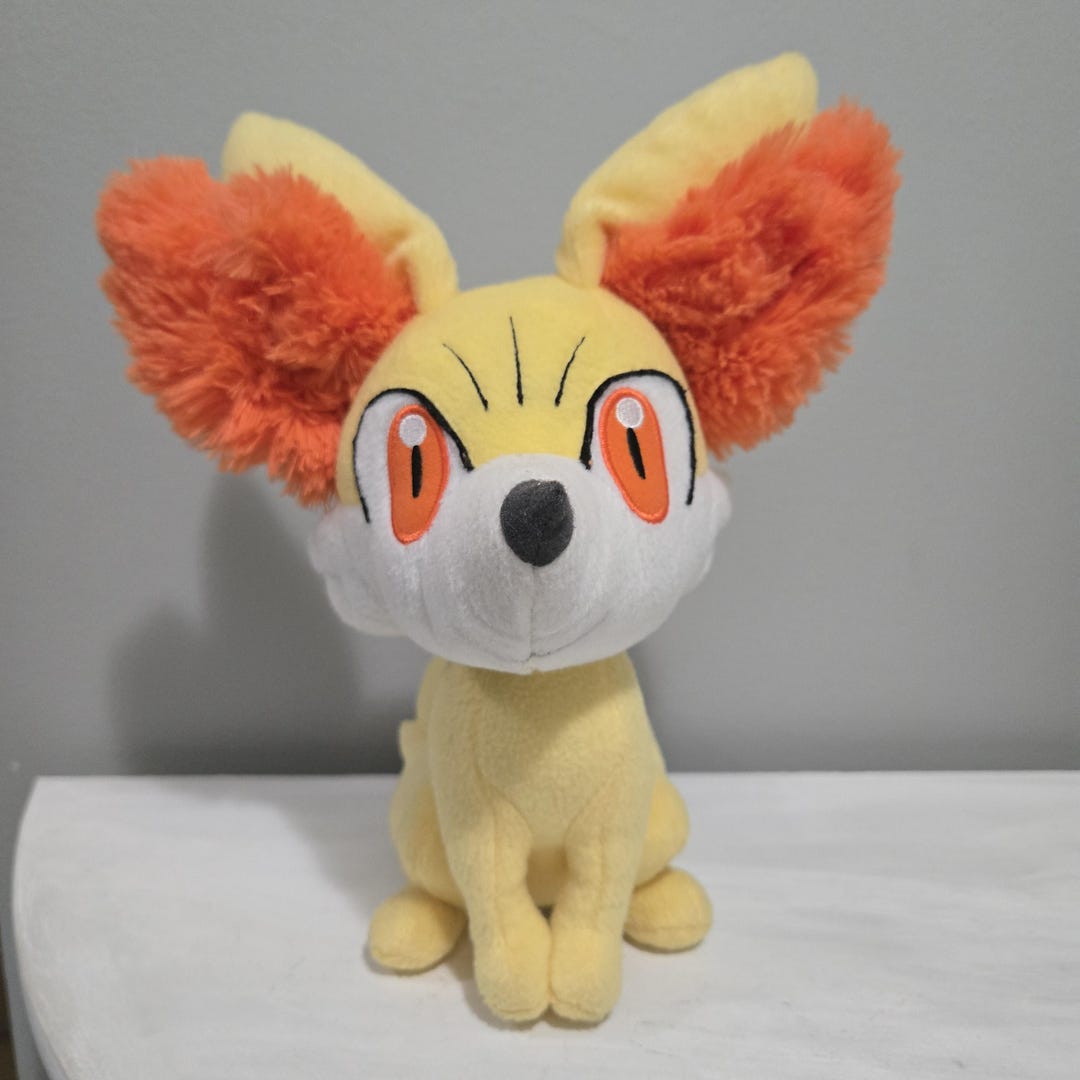 Pokemon Takara Tomy Fennekin Plush Toy Fox 9” Stuffed Animal POKÉ - Etsy