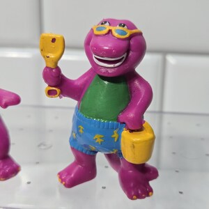Barney the Dinosaur Vintage 1993 PVC Figures - Etsy