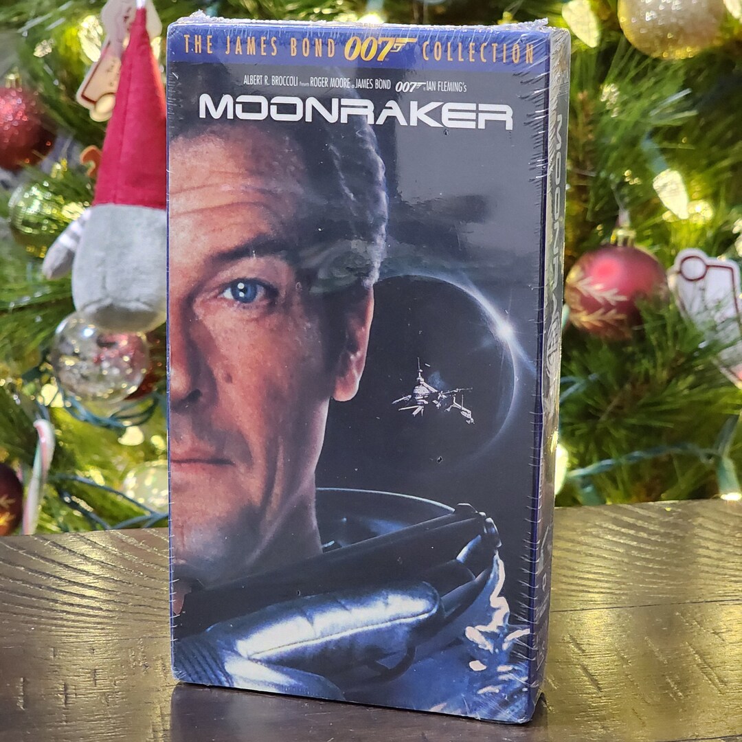 James Bond 007 Moonraker Movie 1979 VHS Factory Sealed Copy - Etsy