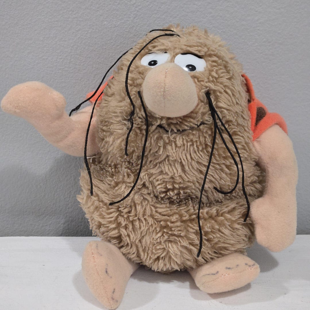 Hanna Barbara Captain Caveman Hero Plush Stuffed Character the ...