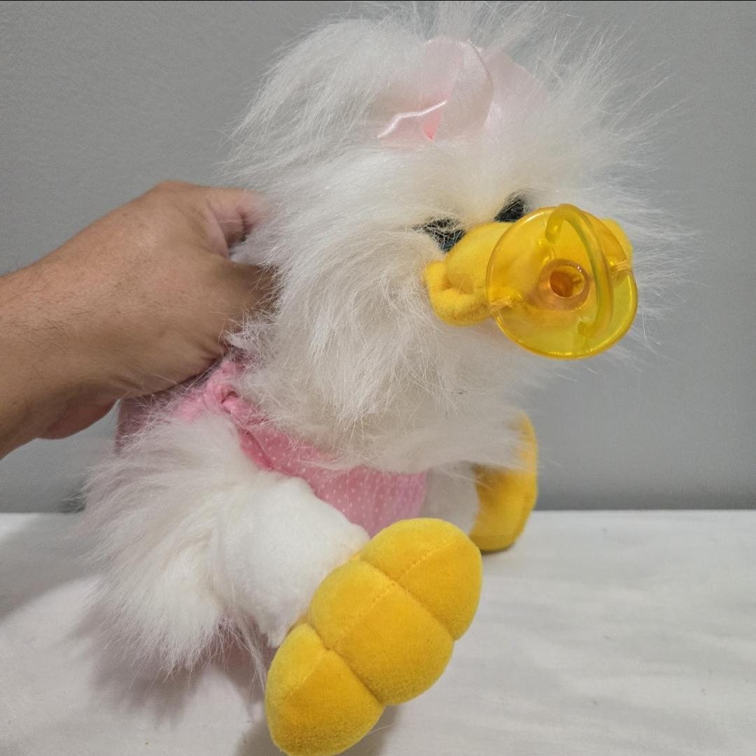 Vintage Ganz Googles Baby Susie Duck Rattle Plush Lovey, 1988 Suzzy - Etsy