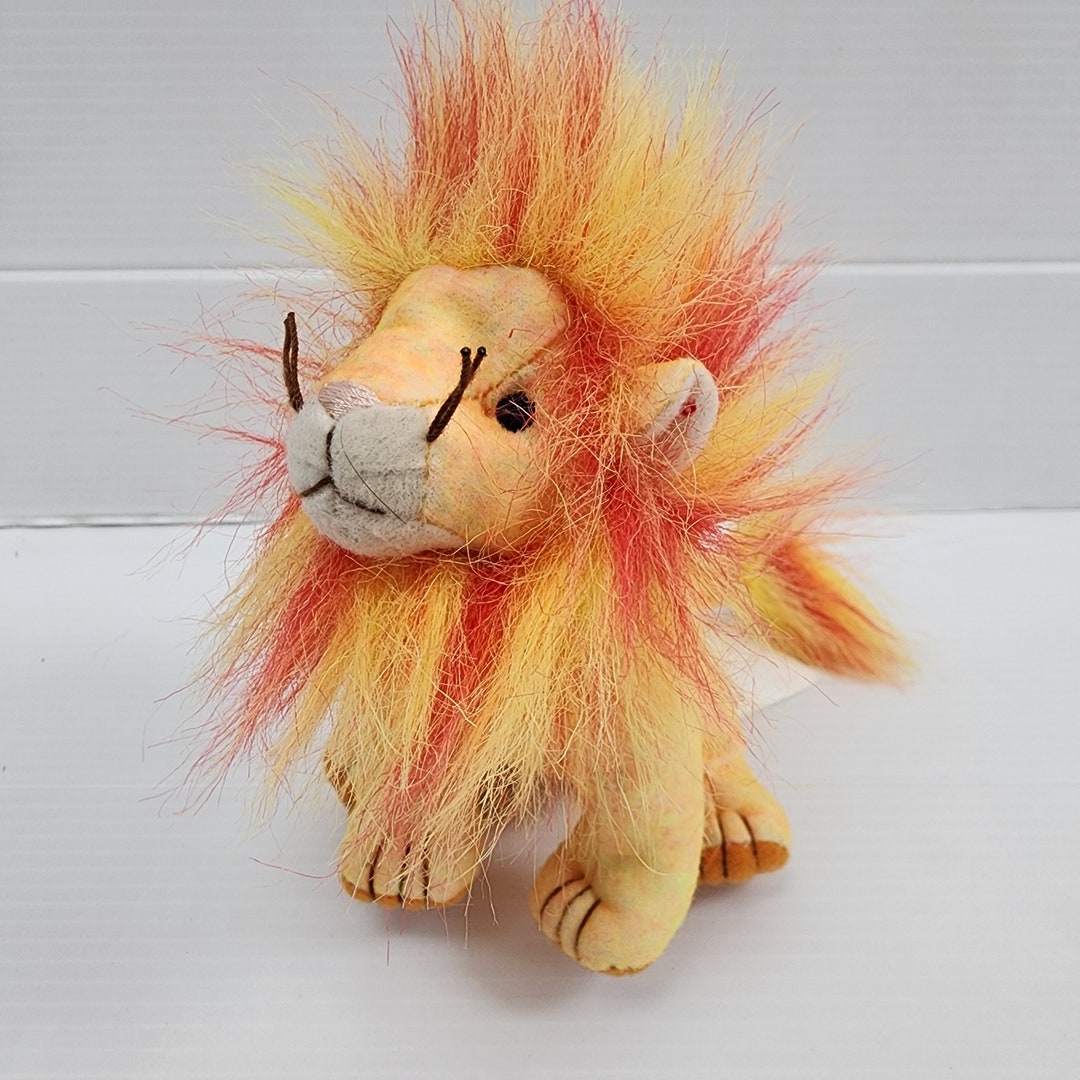 Ty Beanie Babies BUSHY THE LION Plush Stuffed Animal 4inch Toy - Etsy