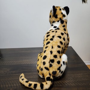 Large Realistic Life Like Stuffed Animal Cheetah High Quality Premium ...