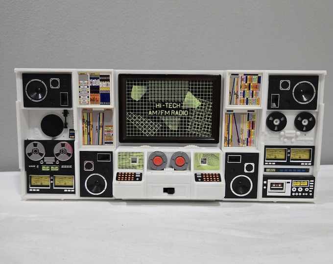 Y2K Bratz CD Player Radio Combo Boombox Stereo With Flip Vanity Light ...