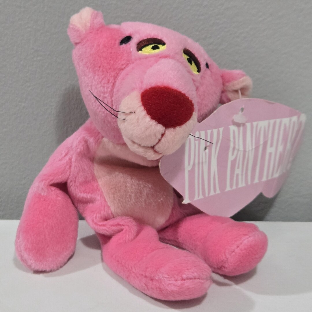 PINK PANTHER Vintage 6 Inch Beanie Doll With Tags - Etsy