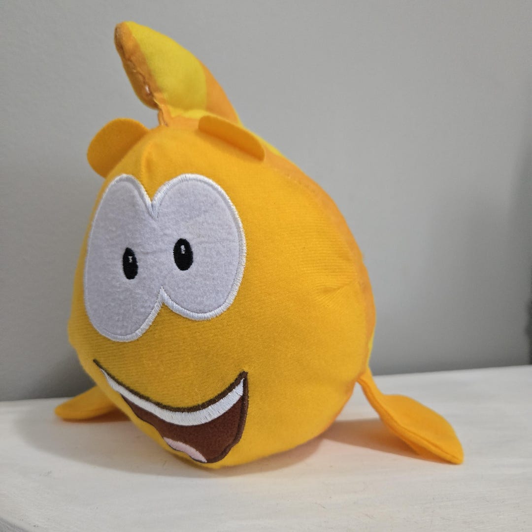 Bubble Guppies 10" Mr Grouper Big Yellow Fish Plush Soft Toy - Etsy
