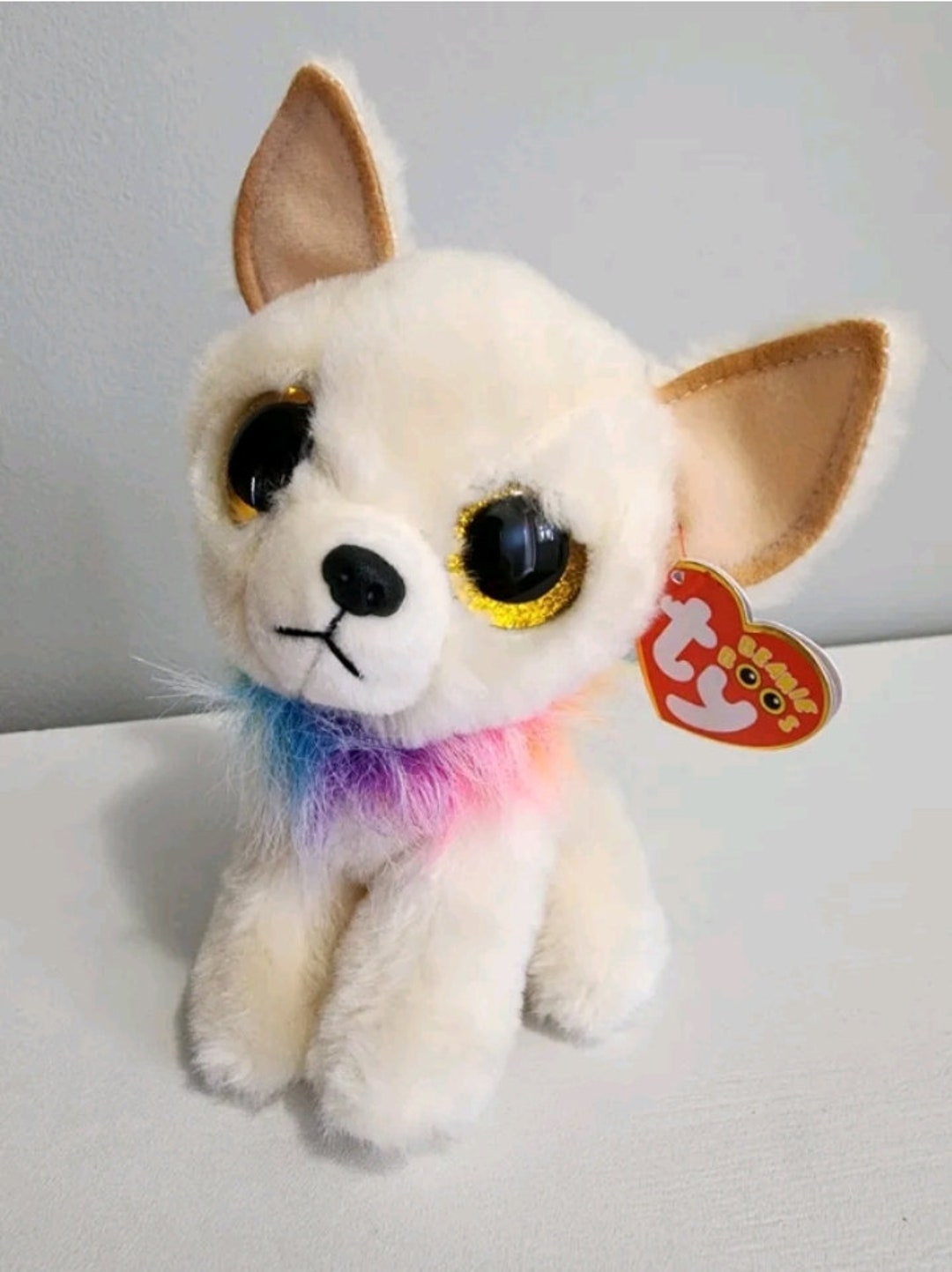 Ty Beanie Boos - CHEWEY the Chihuahua Dog (6 Inch) NEW Mwmts - Plush ...