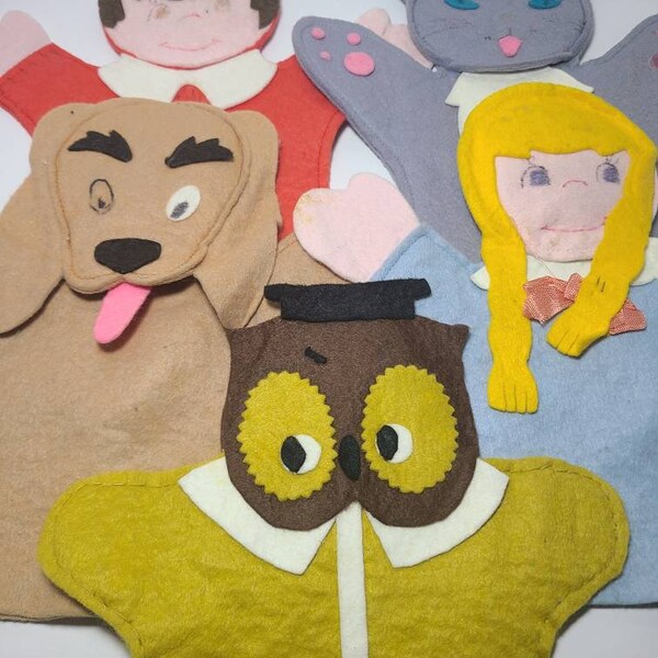 Felt Hand Puppet - Etsy