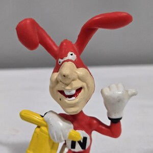 Vintage Dominos Pizza Yo! Noid PVC Toy Figure - Avoid the Noid! 2" Inch ...