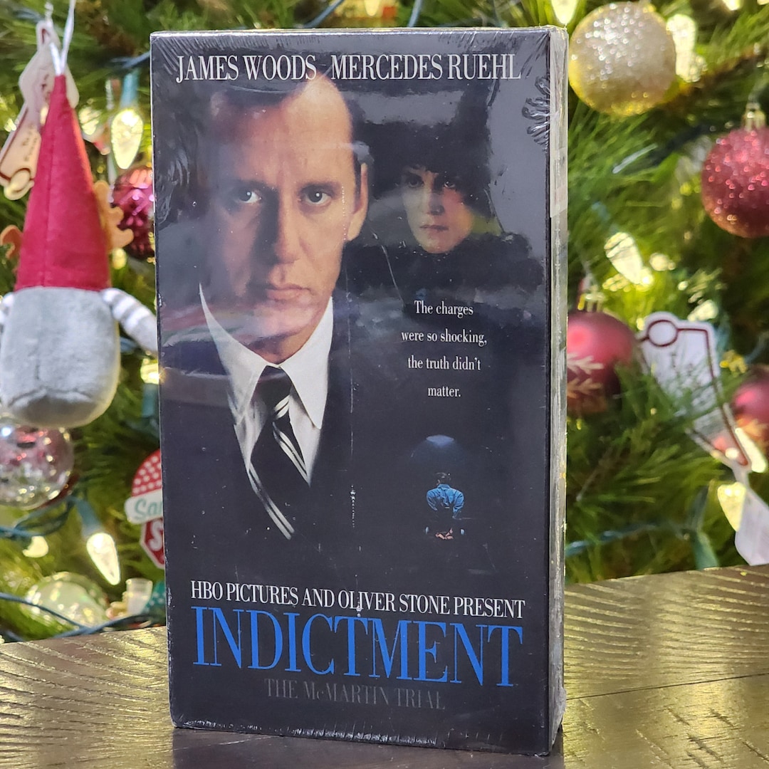 HBO Pictures INDICTMENT James Woods Movie 1995 VHS Factory Sealed Copy - Etsy