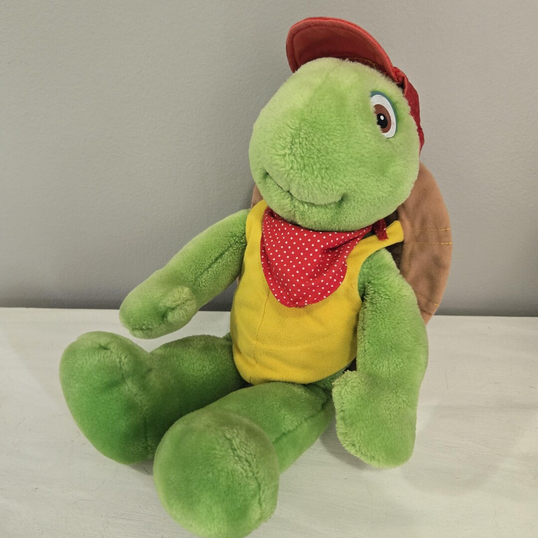 Vintage Franklin the Turtle 14 Inch Deluxe Plush Doll With Removable ...