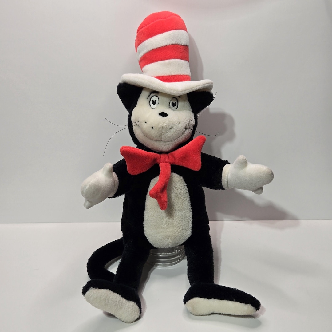 Dr Seuss the Cat in the Hat Full Bodied Hand Puppet Movie Exclusive ...