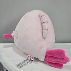 Fiesta Toys Snugglies Pink Blob Fish Plush Toy Stuffed Soft Ugly Fish ...