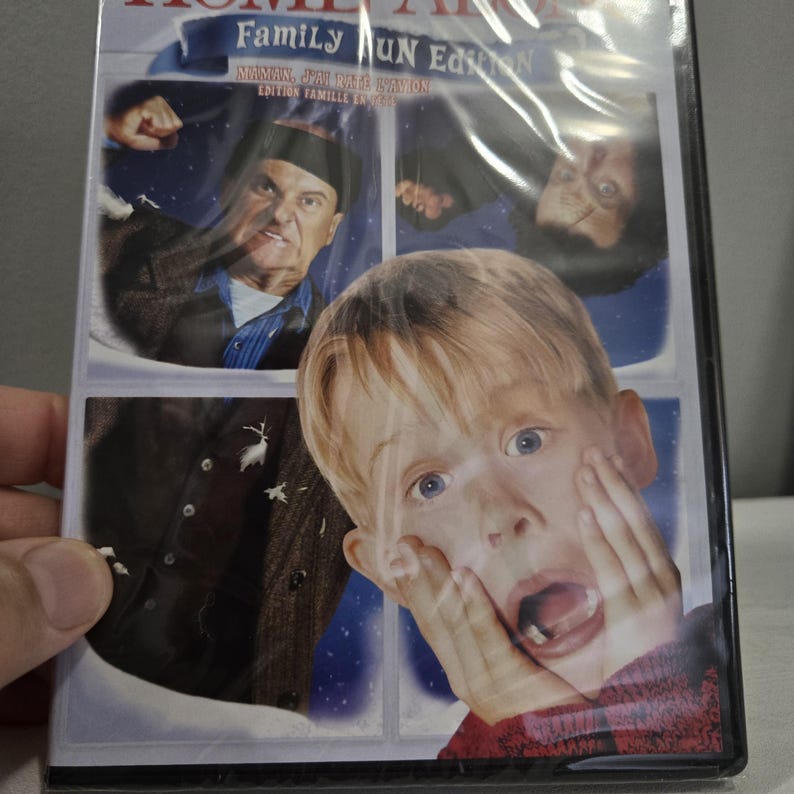 Home Alone DVD SEALED Family Fun Edition John Hughes Classic Christmas ...