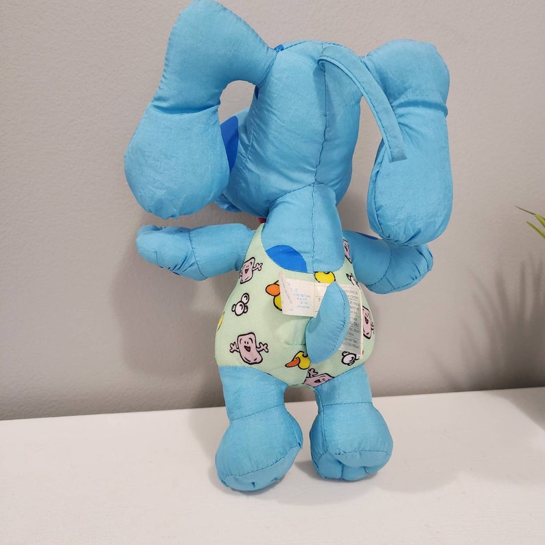 Blues Clues Bath Time Blue 10 Inch Plush Nylon Stuffed Animal - Etsy