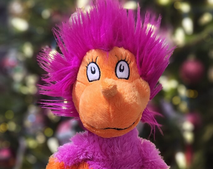 Kohls Cares Dr Seuss Wocket in My Pocket Pink Orange Stripes Plush - Etsy