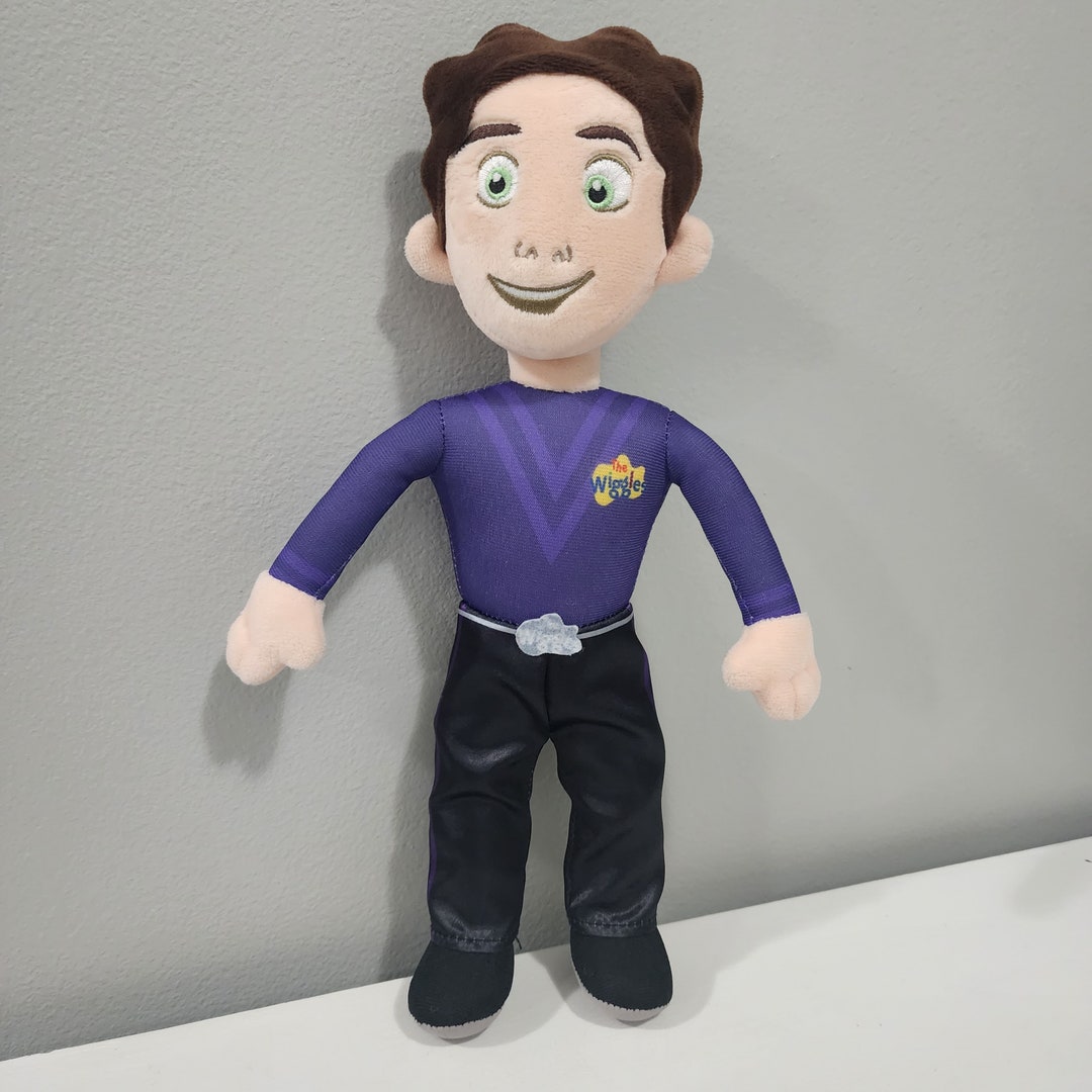 The Wiggles Purple Wiggle Lachy 12 Plush Doll Kids Musical Group Mighty ...