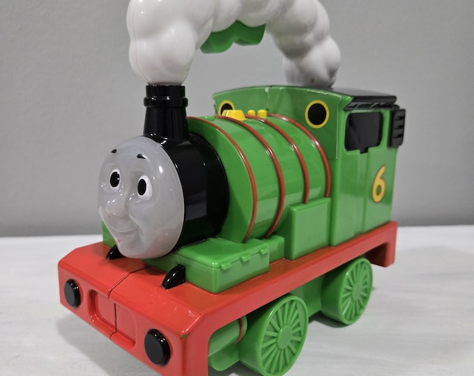 Thomas and Friends Percy Green Engine Light up Talking Flashlight - Etsy
