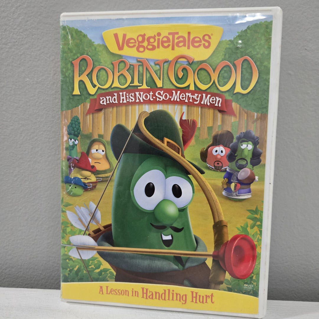 Veggietales Robin Good and His Not so Merry Men DVD Animated Movie - Etsy