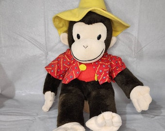Curious George Plush Toy - Etsy