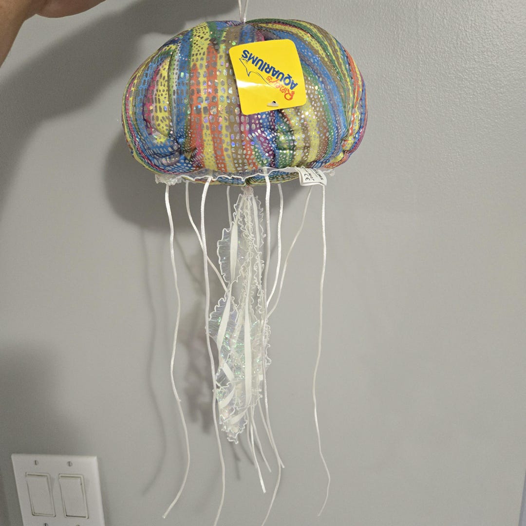 Ripley’s Aquarium 14 Inch Translucent Jellyfish Stuffed Animal Plush ...