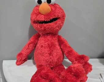 Sesame Street ELMO Huge 22 inch Plush Red Monster Character Stuffed Animal