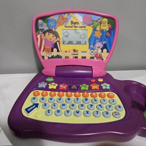 Vtech Dora the Explorer Carnaval Time Learning Laptop Nickelodeon ...