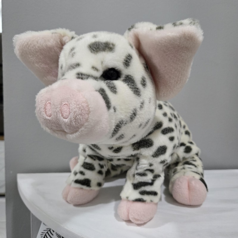 Large Pig Plush Toy - Etsy